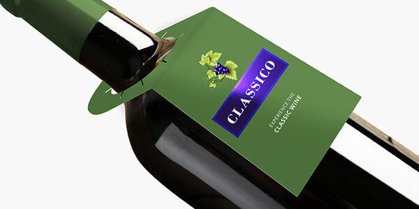 Wine Bottle Hang Tags Custom Wine Bottle Hang Tags | Blue Label