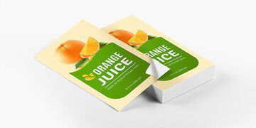 Custom Juice Labels - Waterproof, Fridge & Freezer Safe | PrintRunner